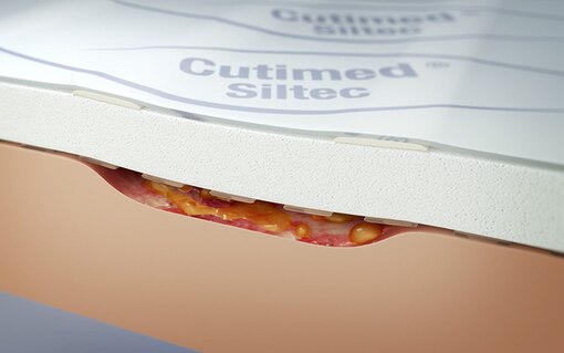 Cutimed®Siltec®B - Self-Adhesive Atraumatic Foam Dressing