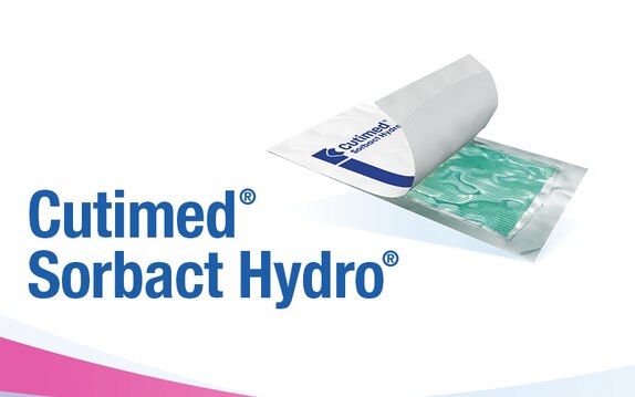 Cutimed Sorbact Gel—bacteria and fungi binding wound dressing