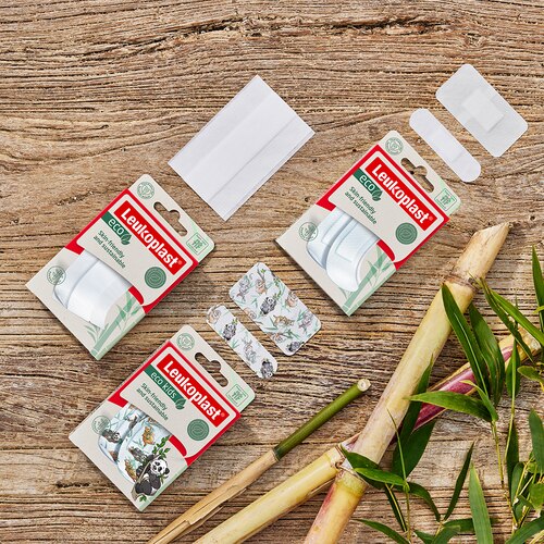 Leukoplast eco – pansements de sources durables, dermophiles