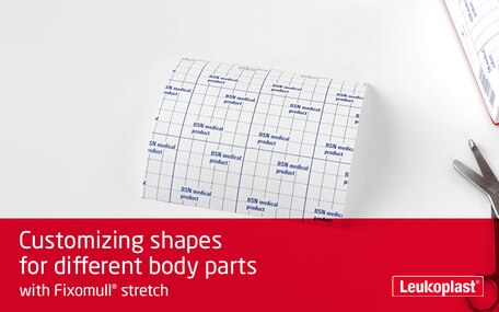 Fixomull stretch – stretchable and flexible wide area fixation
