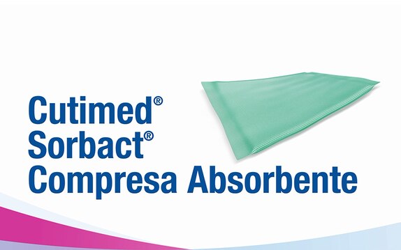 Cutimed Sorbact Pad: apósito que atrapa bacterias y hongos