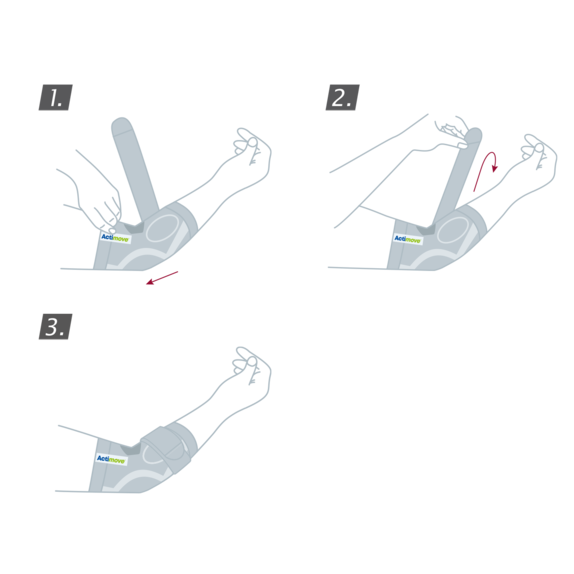 Everyday Elbow Support, Pressure Pads and Strap | Actimove