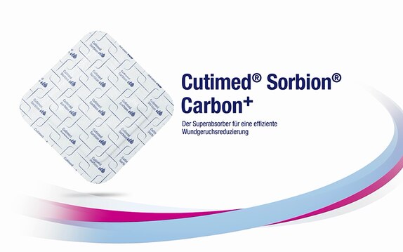 Cutimed Sorbion Carbon+ Superabsorber mit Geruchskontrolle